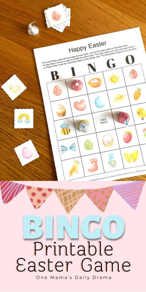 Easter Bingo Fun Printable Family Game for All Ages