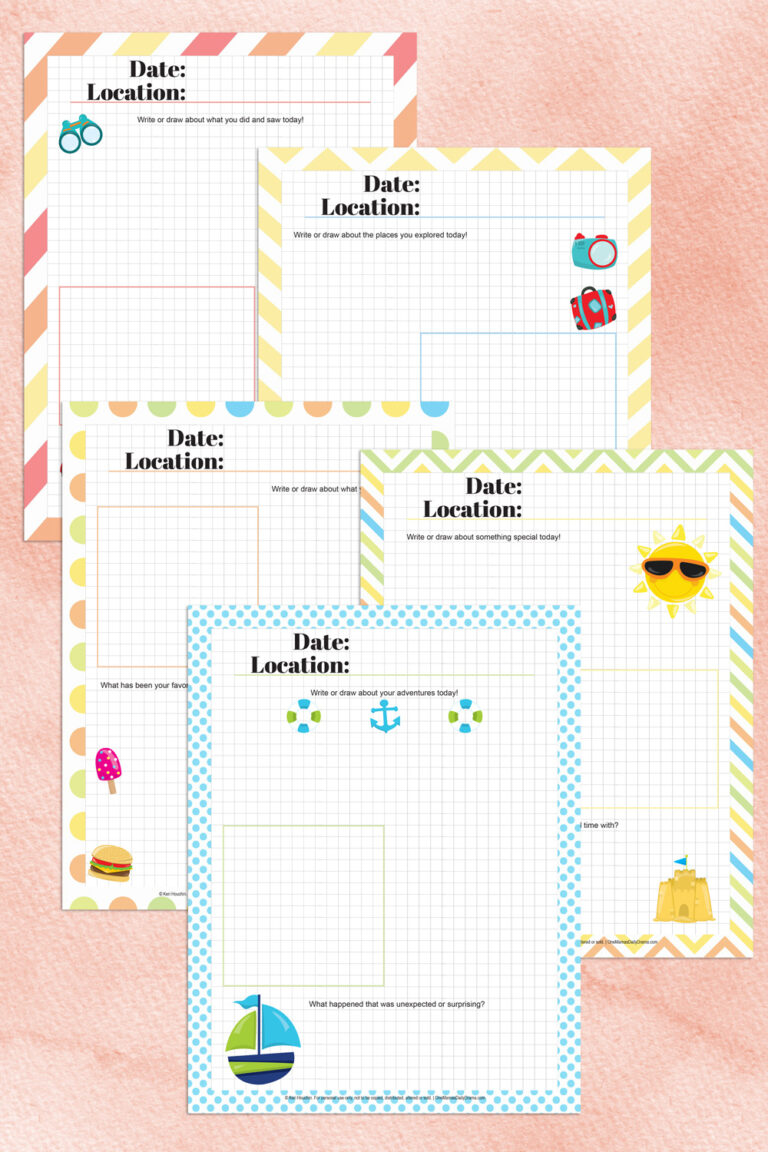 15 Printable Road Trip Games for a DIY Activity Binder